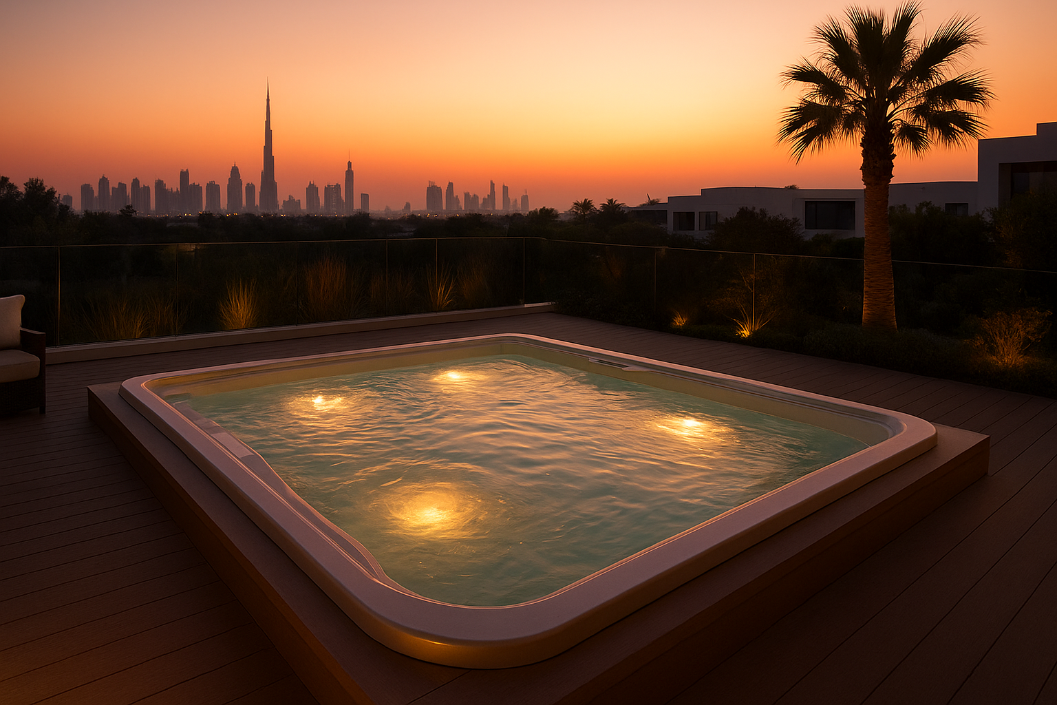 Swim Spa Rental in Dubai – Elevate Events & Fitness with HotTubKart